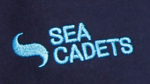 Polo Shirt (deep navy) with Sea Cadet logo,SCC Shop