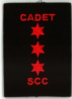 Cadet Rank Slides ,SCC Shop