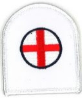 First Aid (Blue on White Badges),SCC Shop